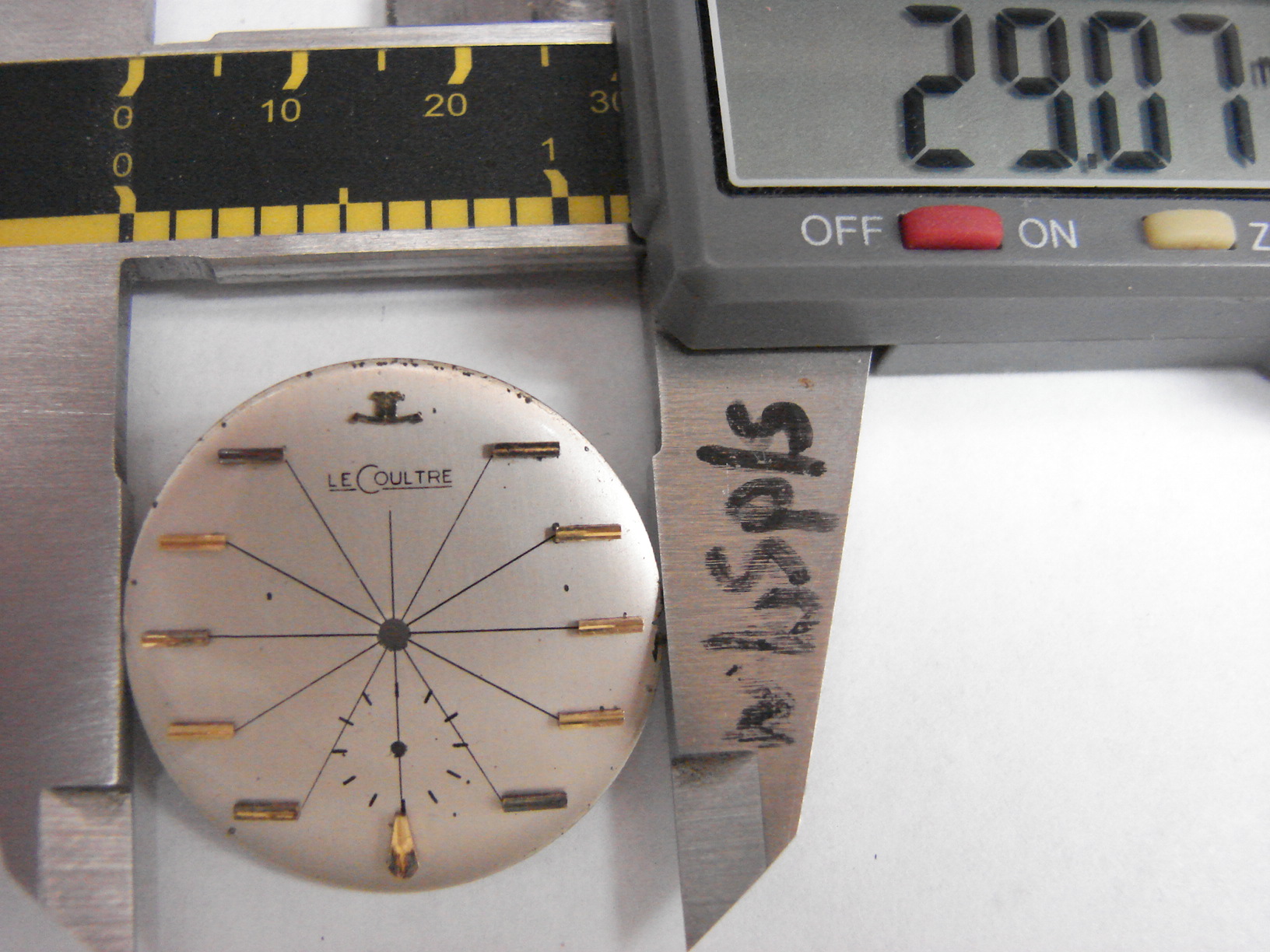 LeCoultre dials, JLC dials